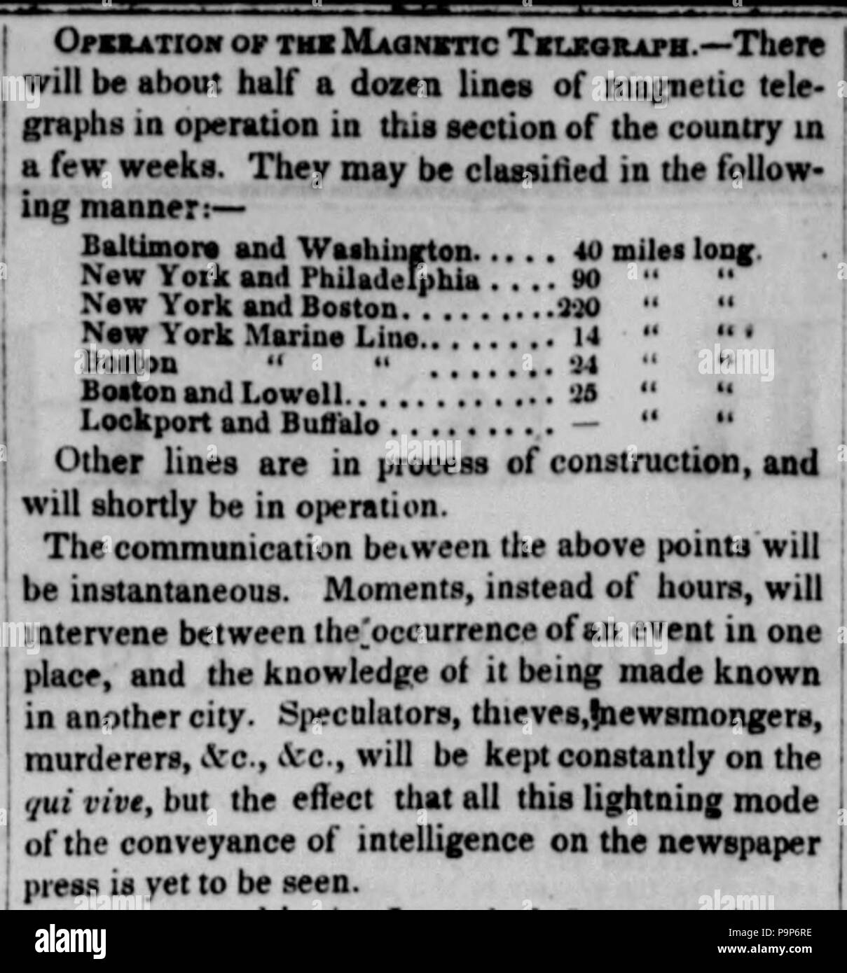 18 1845-Nov-14 Operation of the Magnetic Telegraph - New York Herald p ...