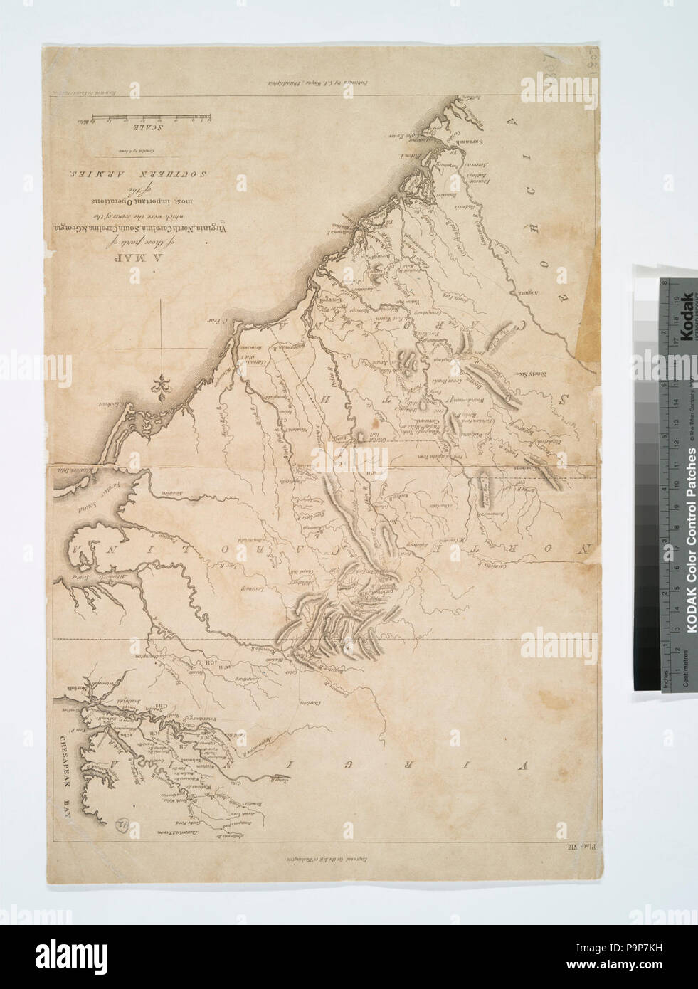 A map of those parts of Virginia, North Carolina, South Carolina ...