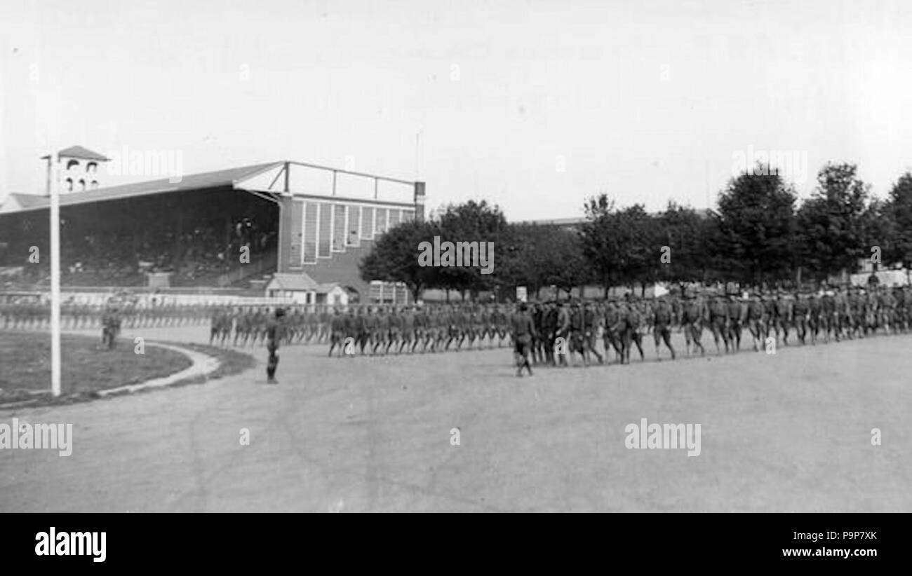 37 1918 - Camp Crane - 4 July Public Open House - Formation Marching ...