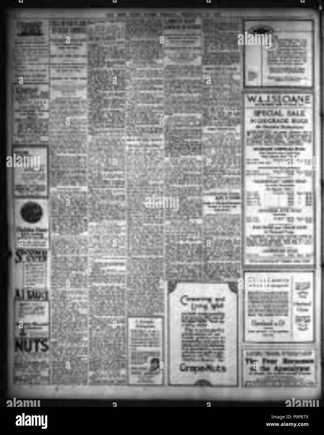 1919 newspaper hi-res stock photography and images - Alamy