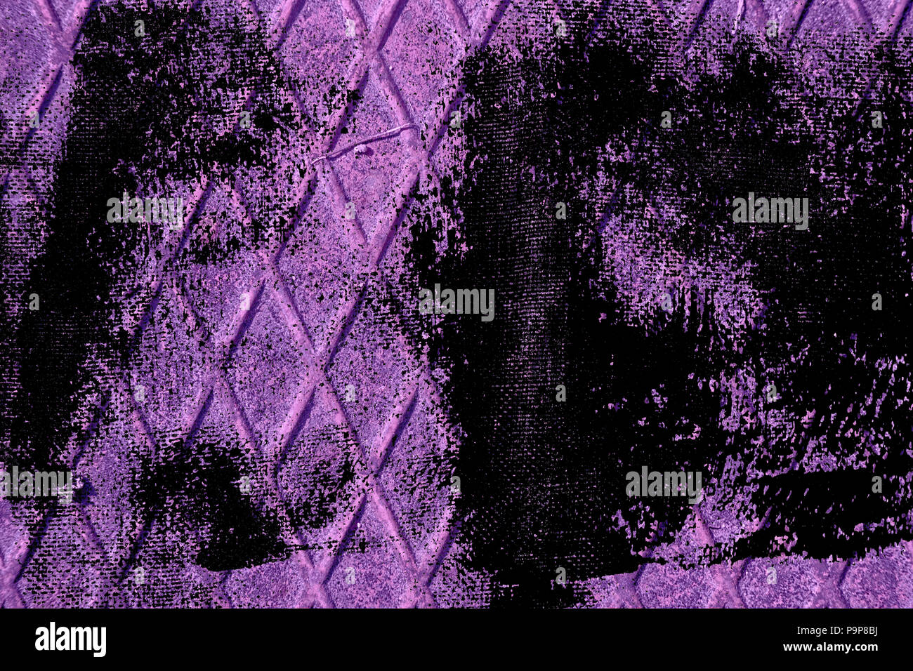 Dirty grunge Ultra purple Stainless steel texture, iron background for ...