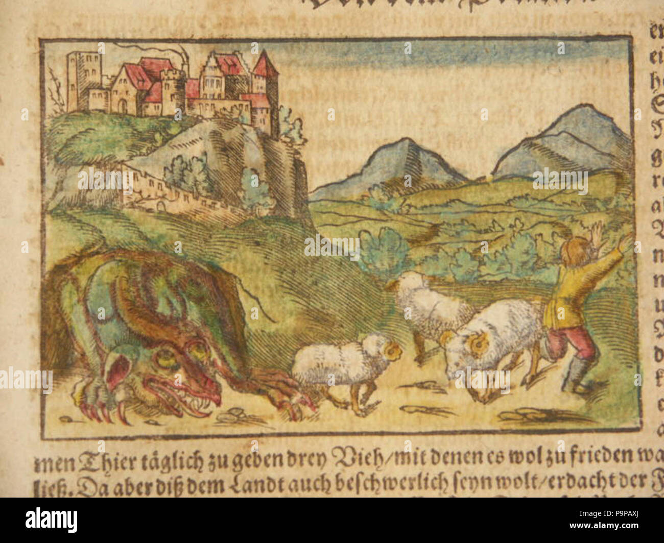A monster in pursuit (Krakow) (1600 Stock Photo - Alamy