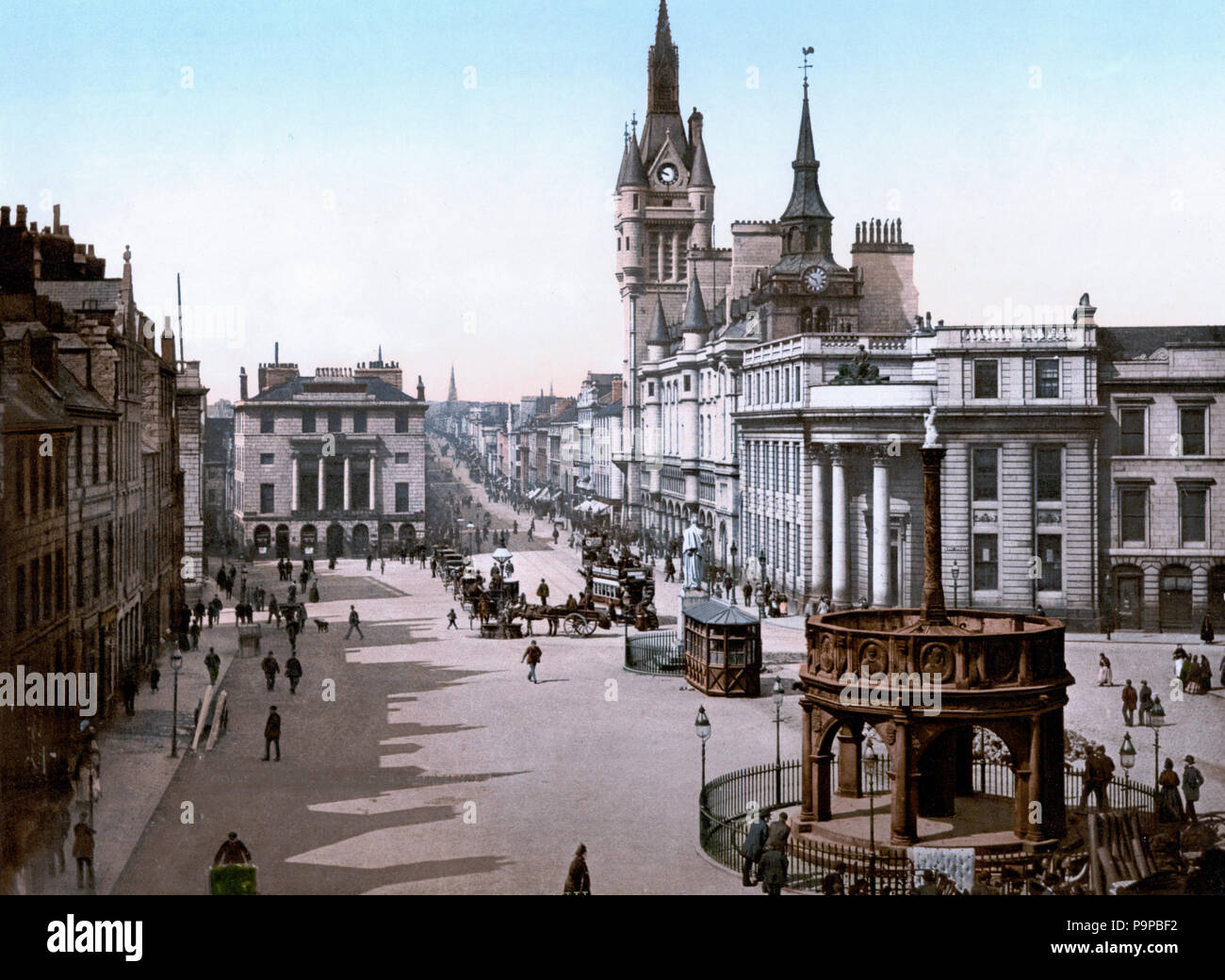 Castle street aberdeen hi-res stock photography and images - Alamy