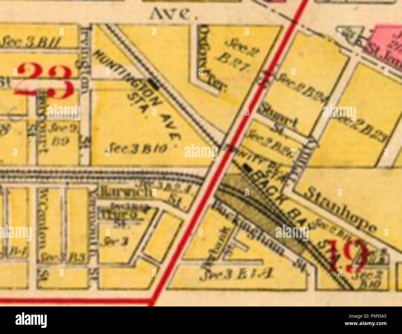 Bay map hi-res stock photography and images - Alamy