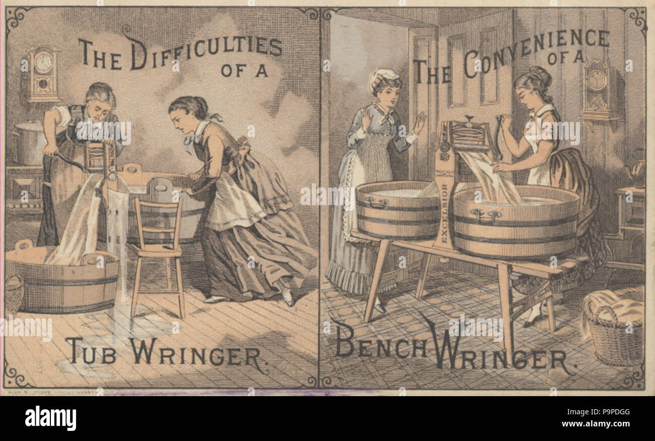 Wringing machine hi-res stock photography and images - Alamy