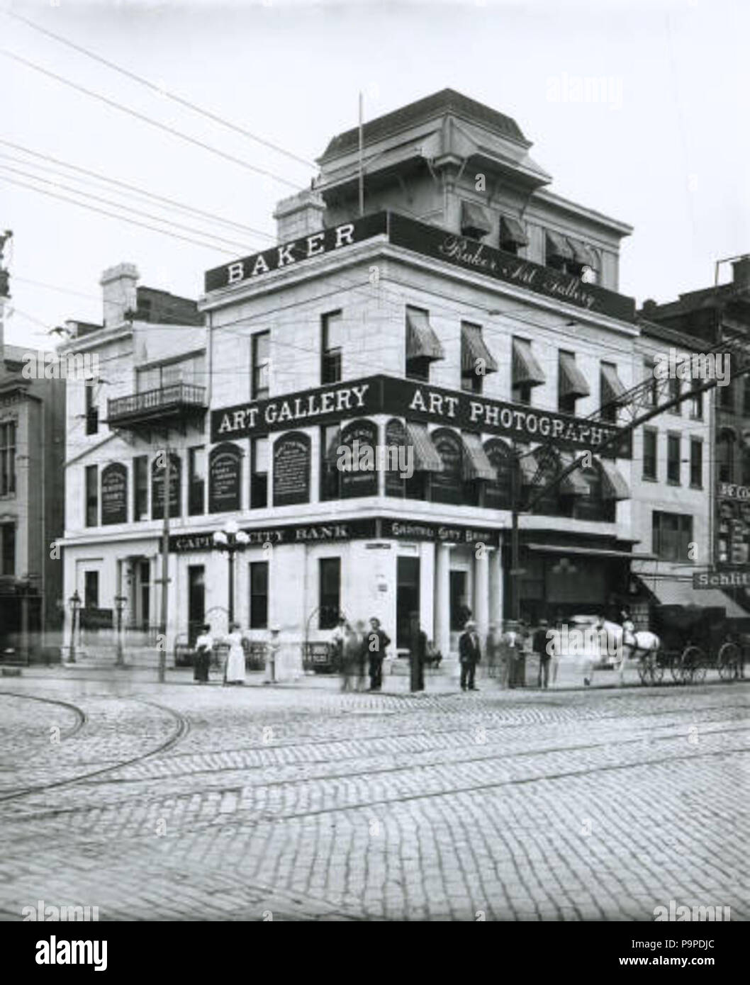 174 Baker Art Gallery, 106 S. High Stock Photo - Alamy