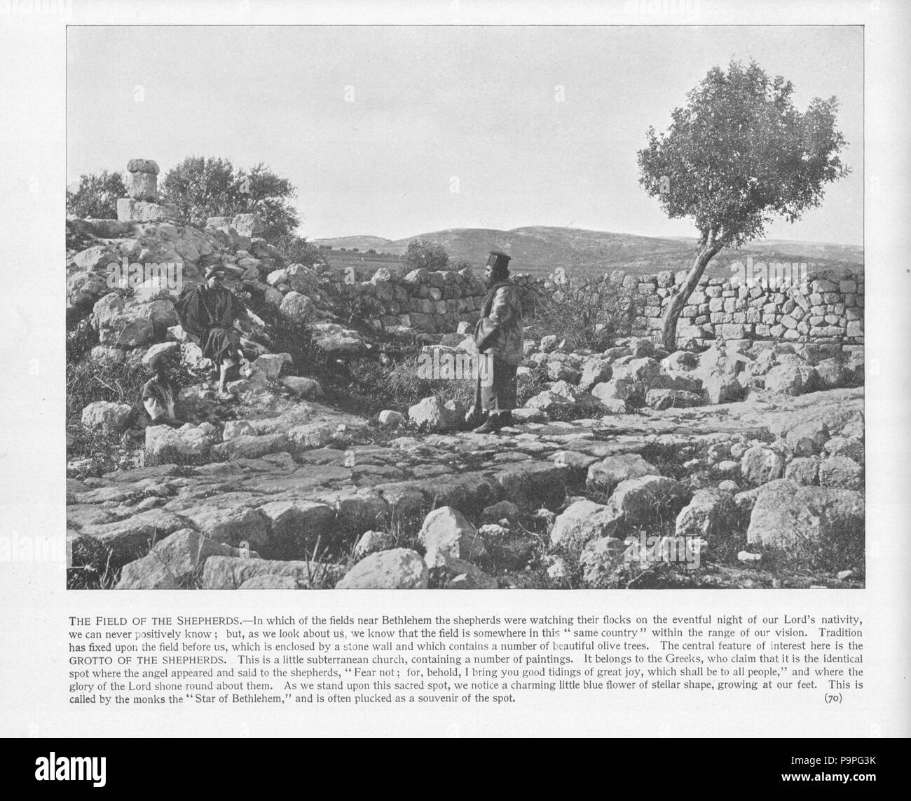 Shepherd's field bethlehem Black and White Stock Photos & Images - Alamy