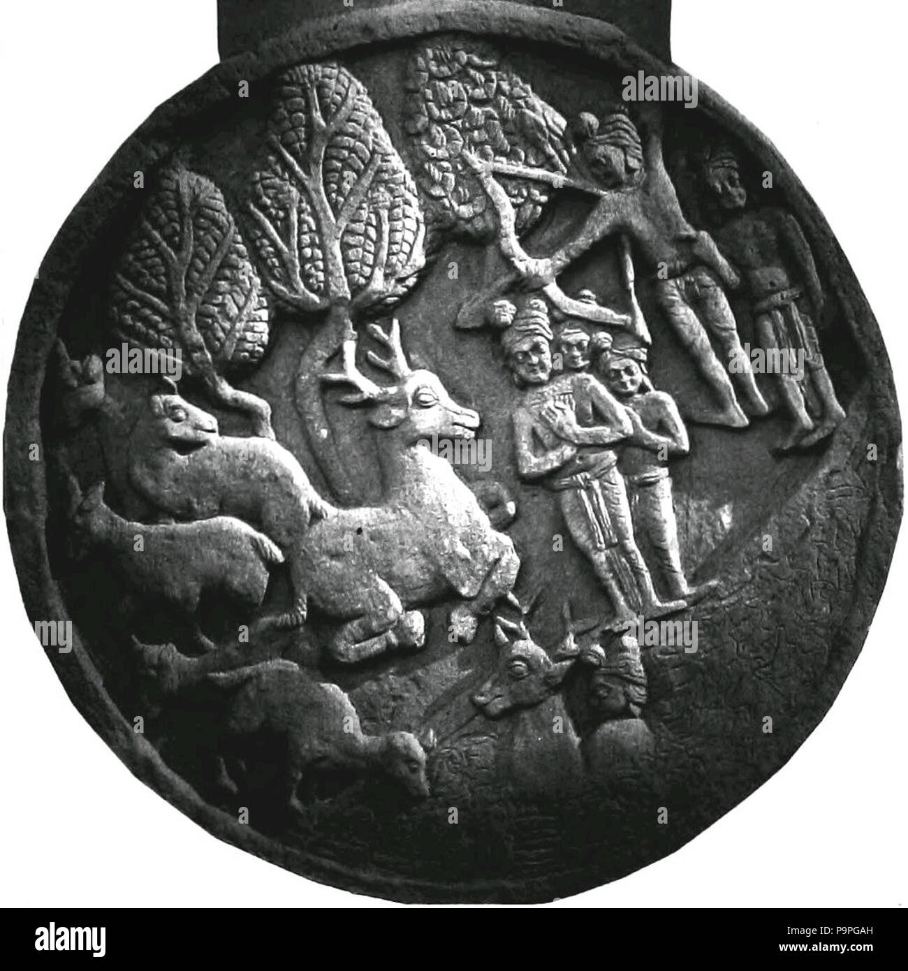 200 Bharhut Miga Jataka Stock Photo - Alamy