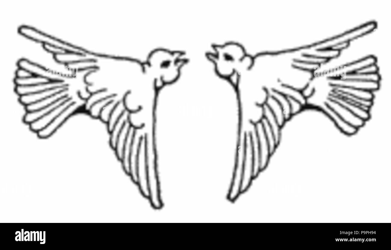 Depiction birds Black and White Stock Photos & Images - Alamy