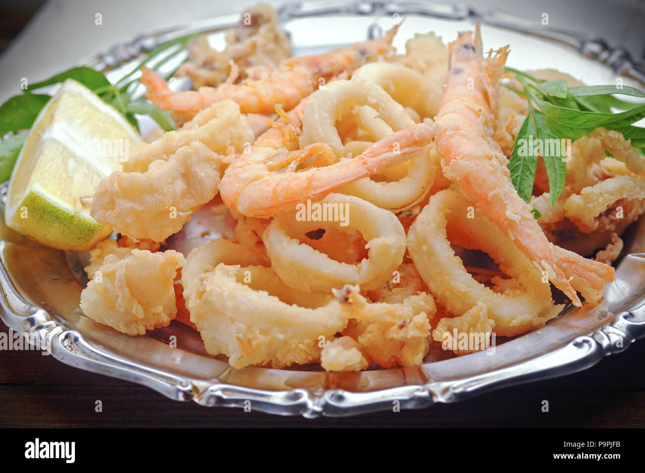 Calamari background hi-res stock photography and images - Alamy