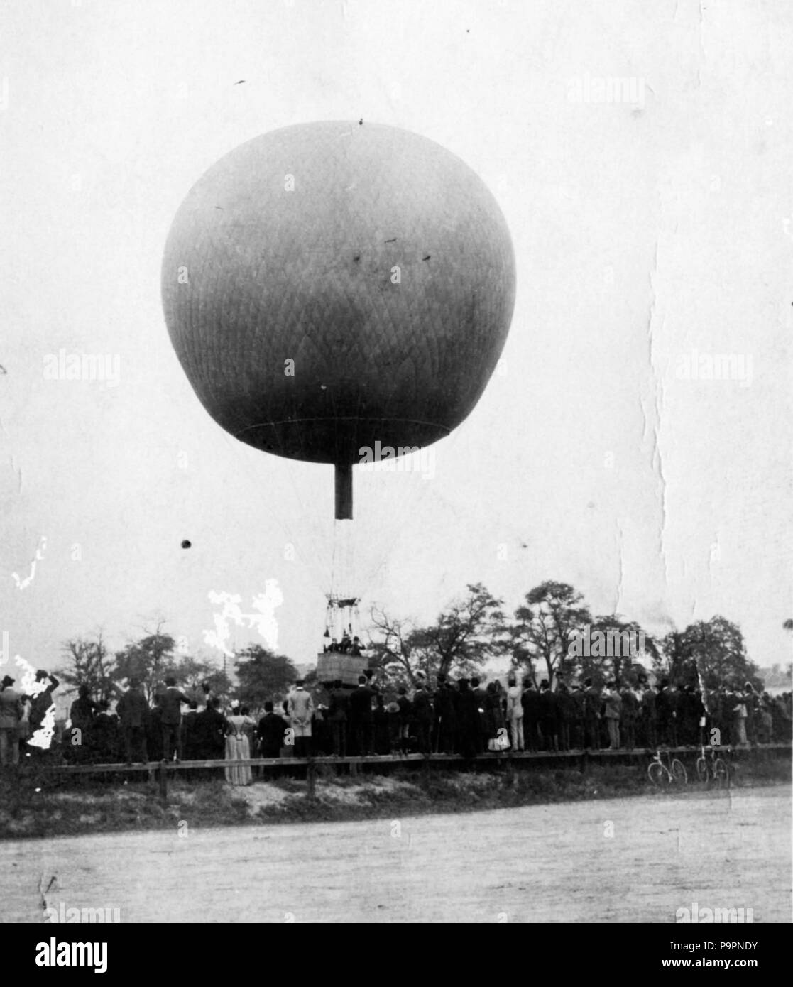 Bicycle air travel Black and White Stock Photos & Images - Alamy
