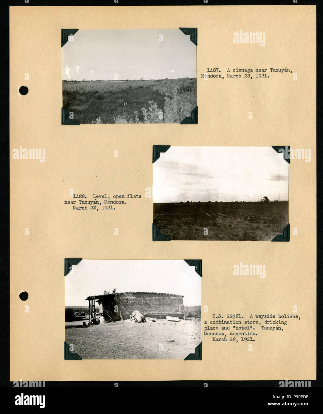 110 Album 1 Uruguay, Argentina, Chile, and Peru, 1920-1921 - includes ...