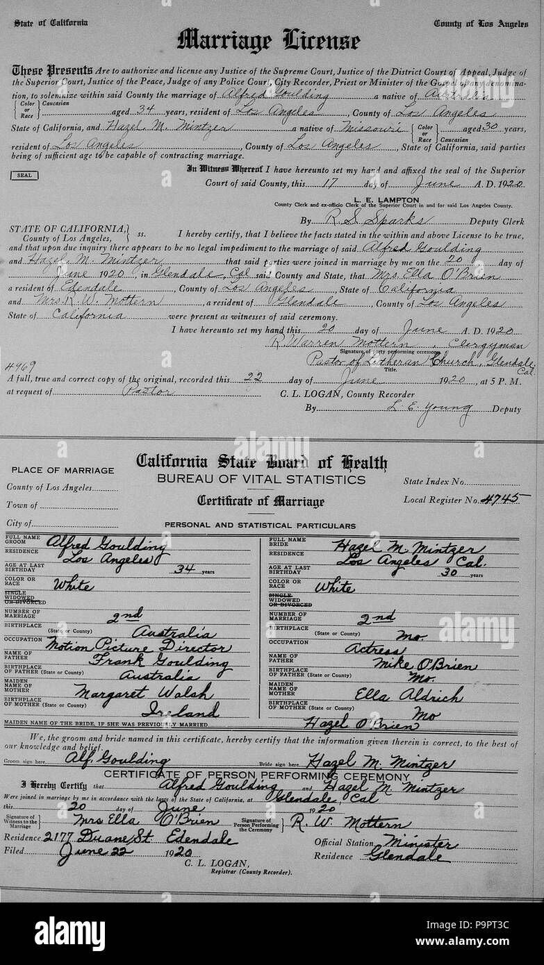 Alfred J Goulding High Resolution Stock Photography and Images - Alamy