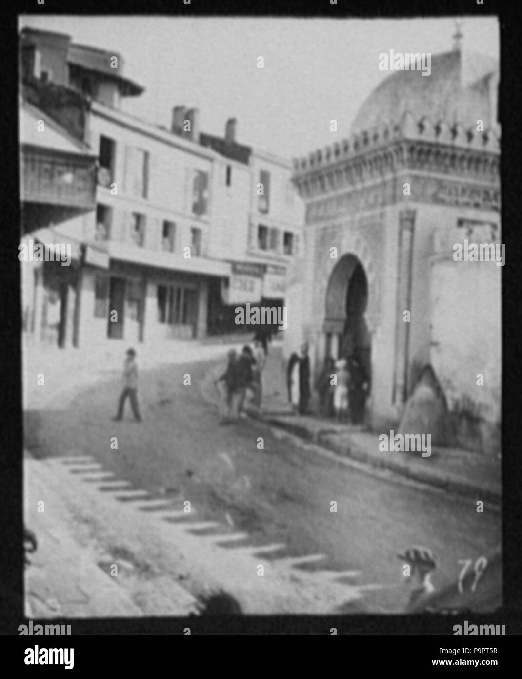 Landscape neighborhood scene Black and White Stock Photos & Images - Alamy