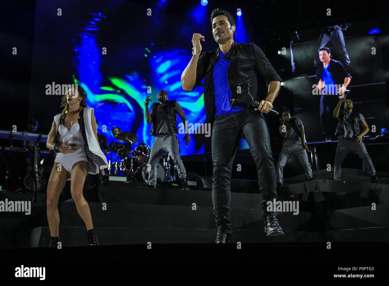 Chayane , Chayanne, Chayanne, Chayan. cantante latino Stock Photo - Alamy