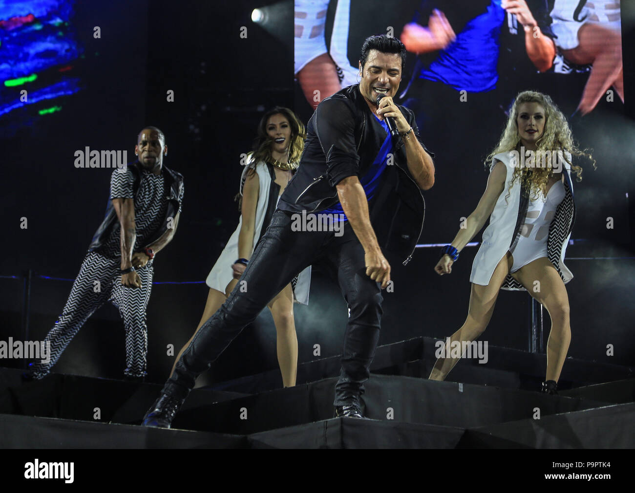 Chayane , Chayanne, Chayanne, Chayan. cantante latino Stock Photo - Alamy