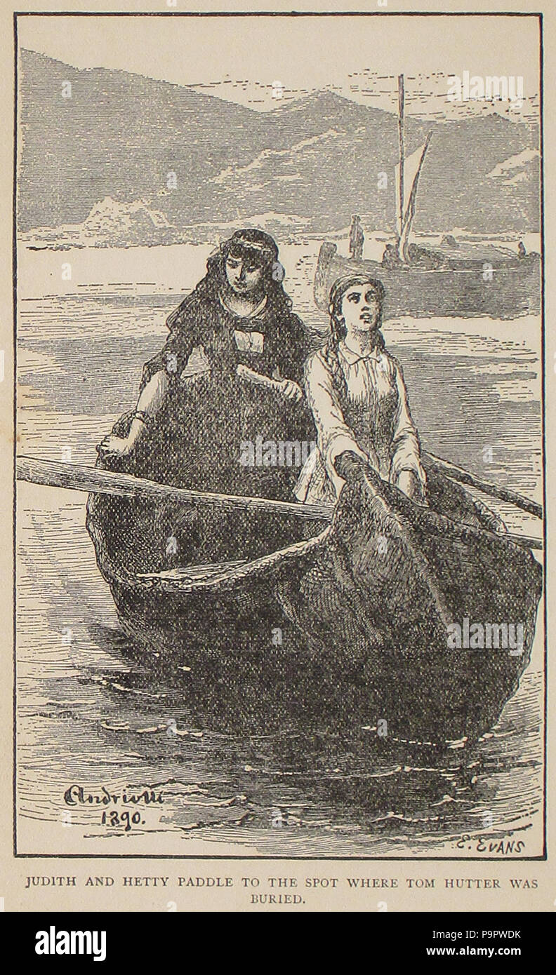 124 American Pioneer Life pg 40 Judith and Hetty paddle to the spot ...