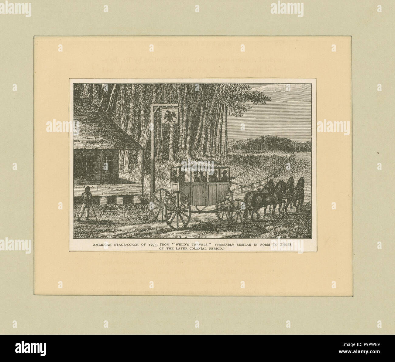 18th century coach travel hi-res stock photography and images - Alamy
