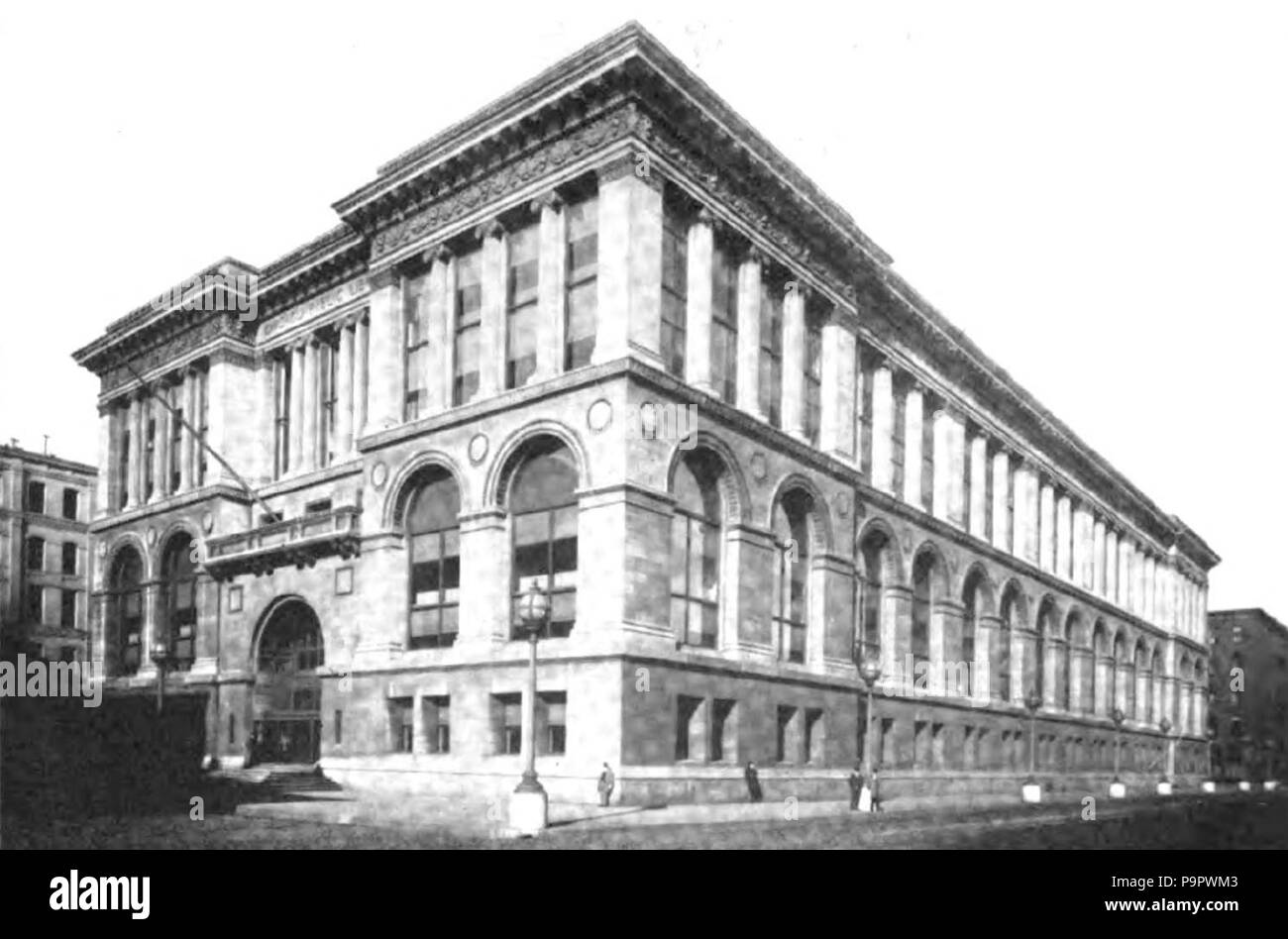 . English: Photograph of the 'Public Library of the City of Chicago ...