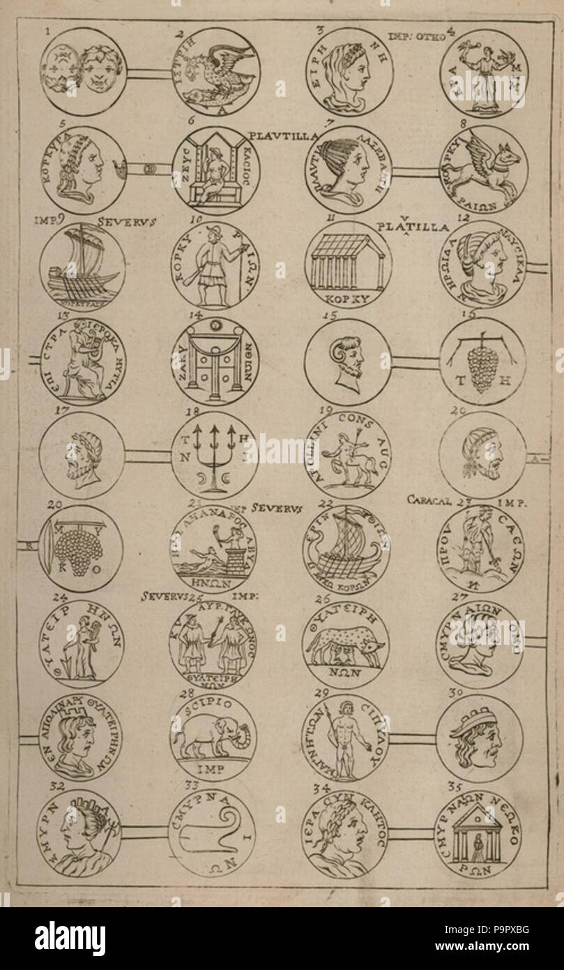 Ancient roman greek coins hi-res stock photography and images - Alamy