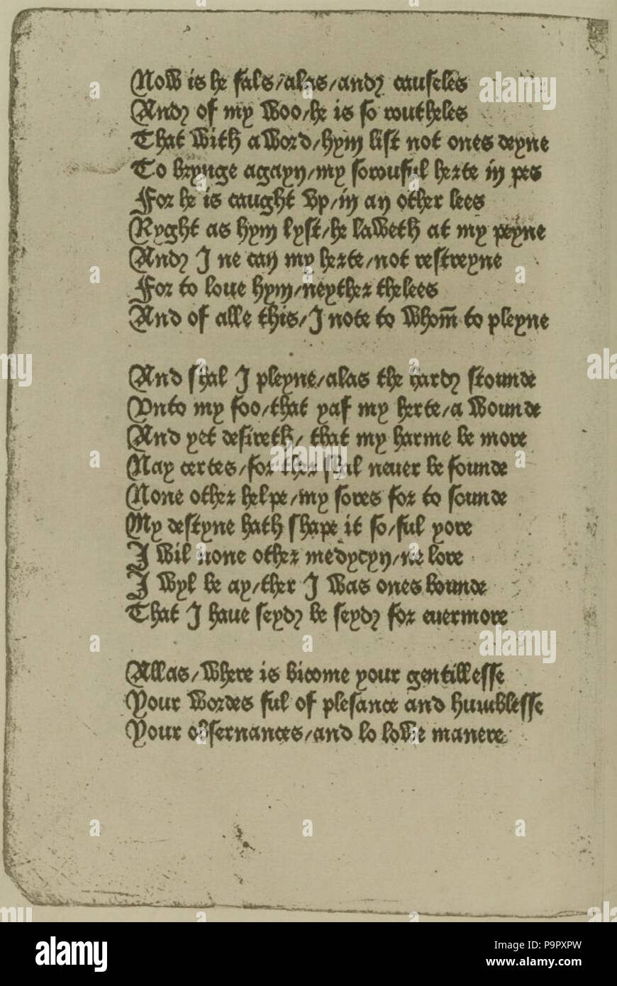 Medieval love poems hi-res stock photography and images - Alamy