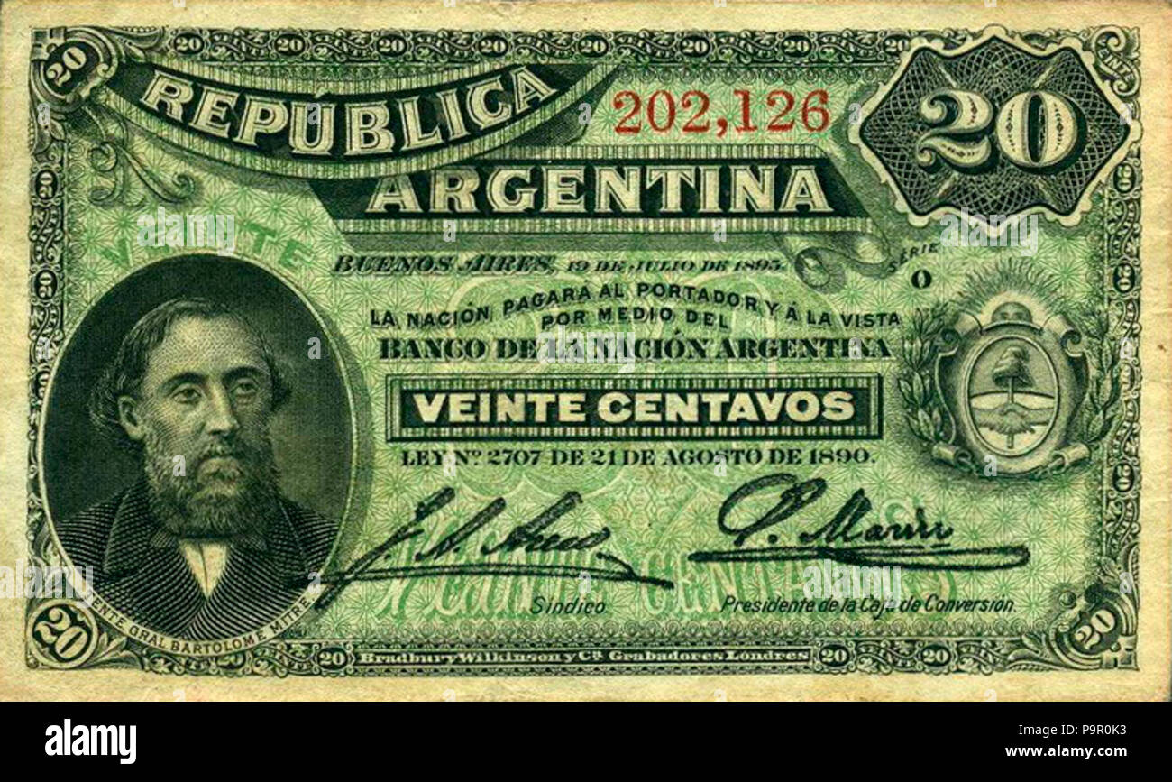 20 peso bill hi-res stock photography and images - Alamy