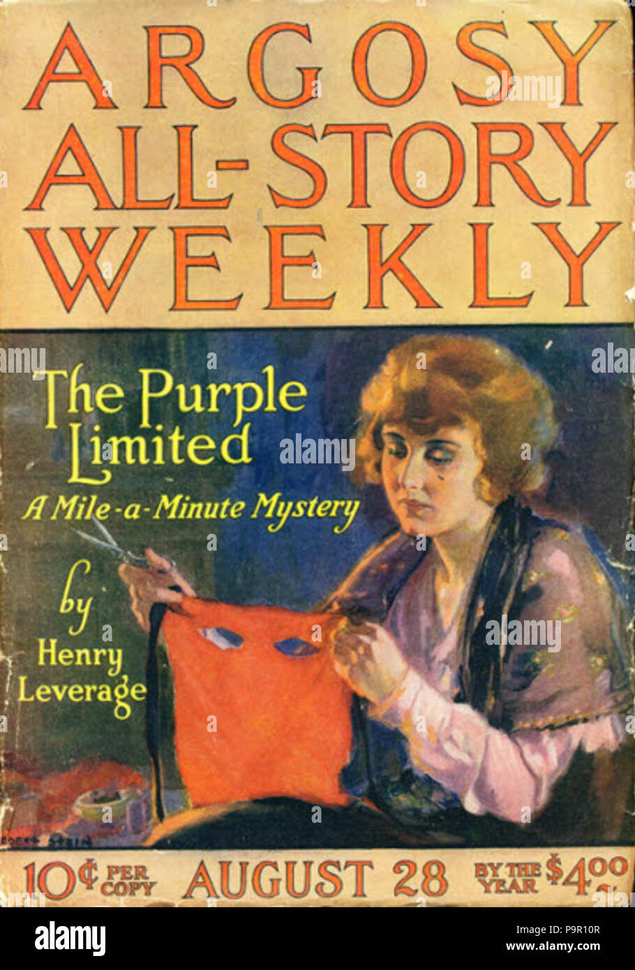 150 Argosy All-Story Weekly 19200828 Stock Photo - Alamy