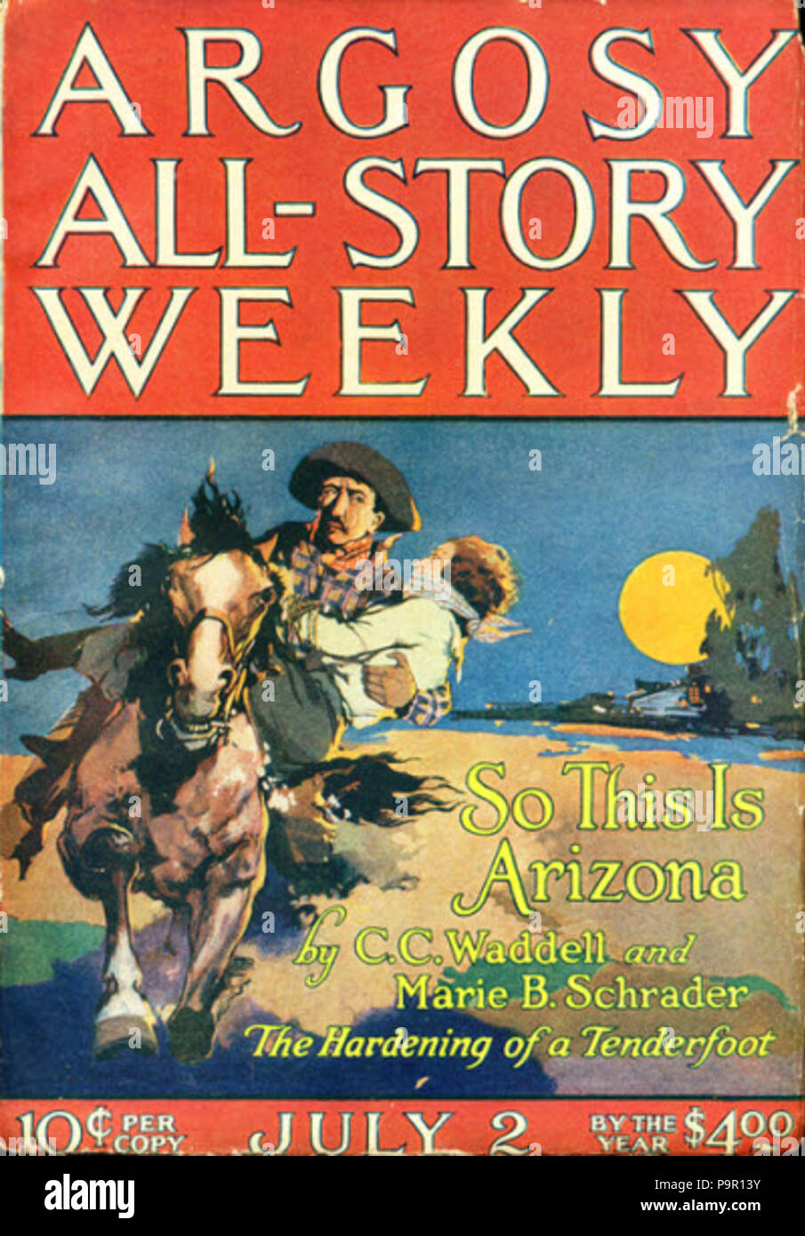 151 Argosy All-Story Weekly 19210702 Stock Photo - Alamy