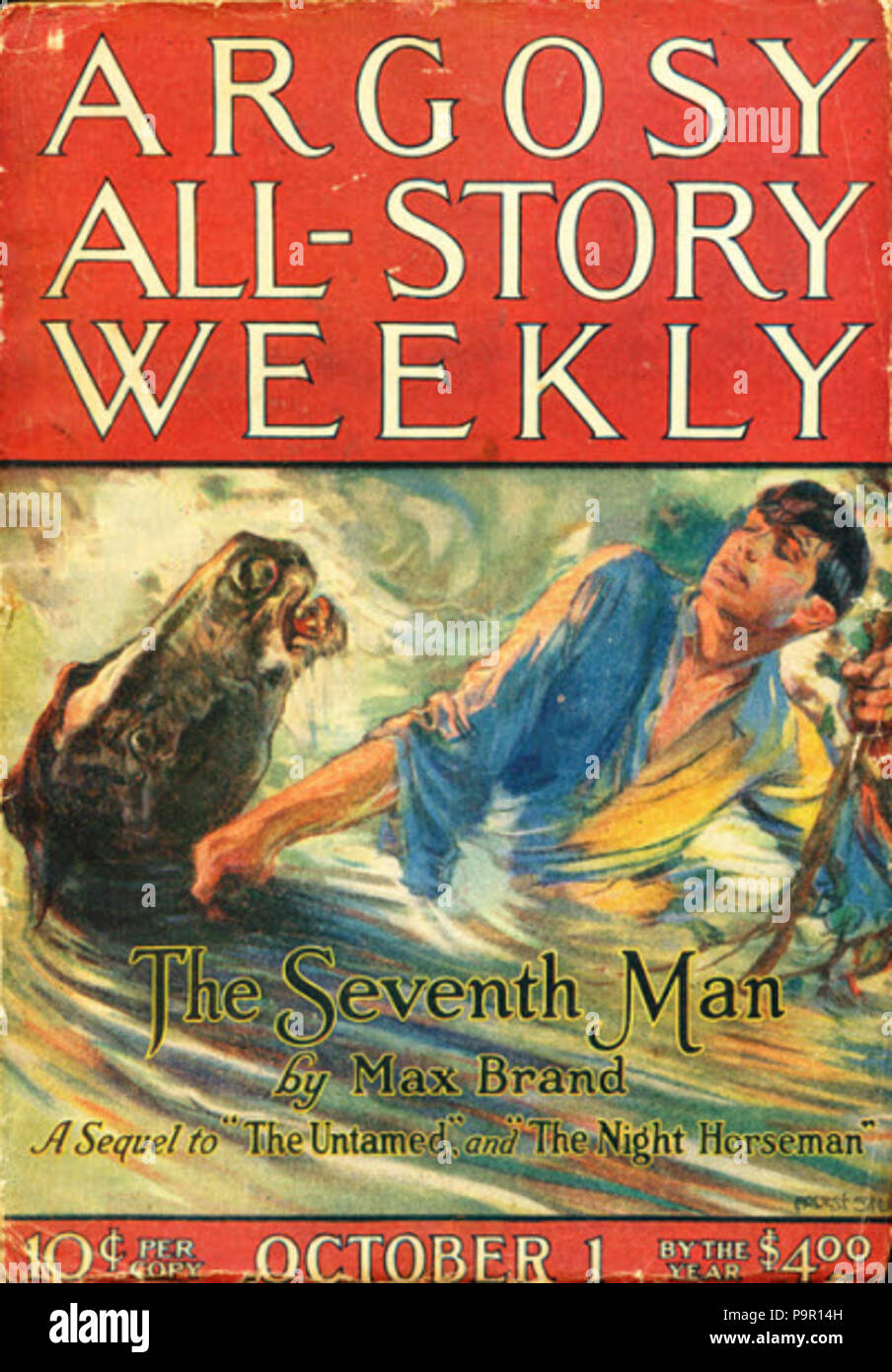 151 Argosy All-Story Weekly 19211001 Stock Photo - Alamy