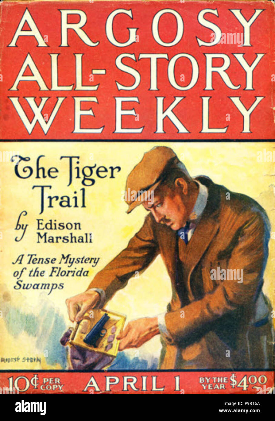 Vintage pulp covers hi-res stock photography and images - Alamy