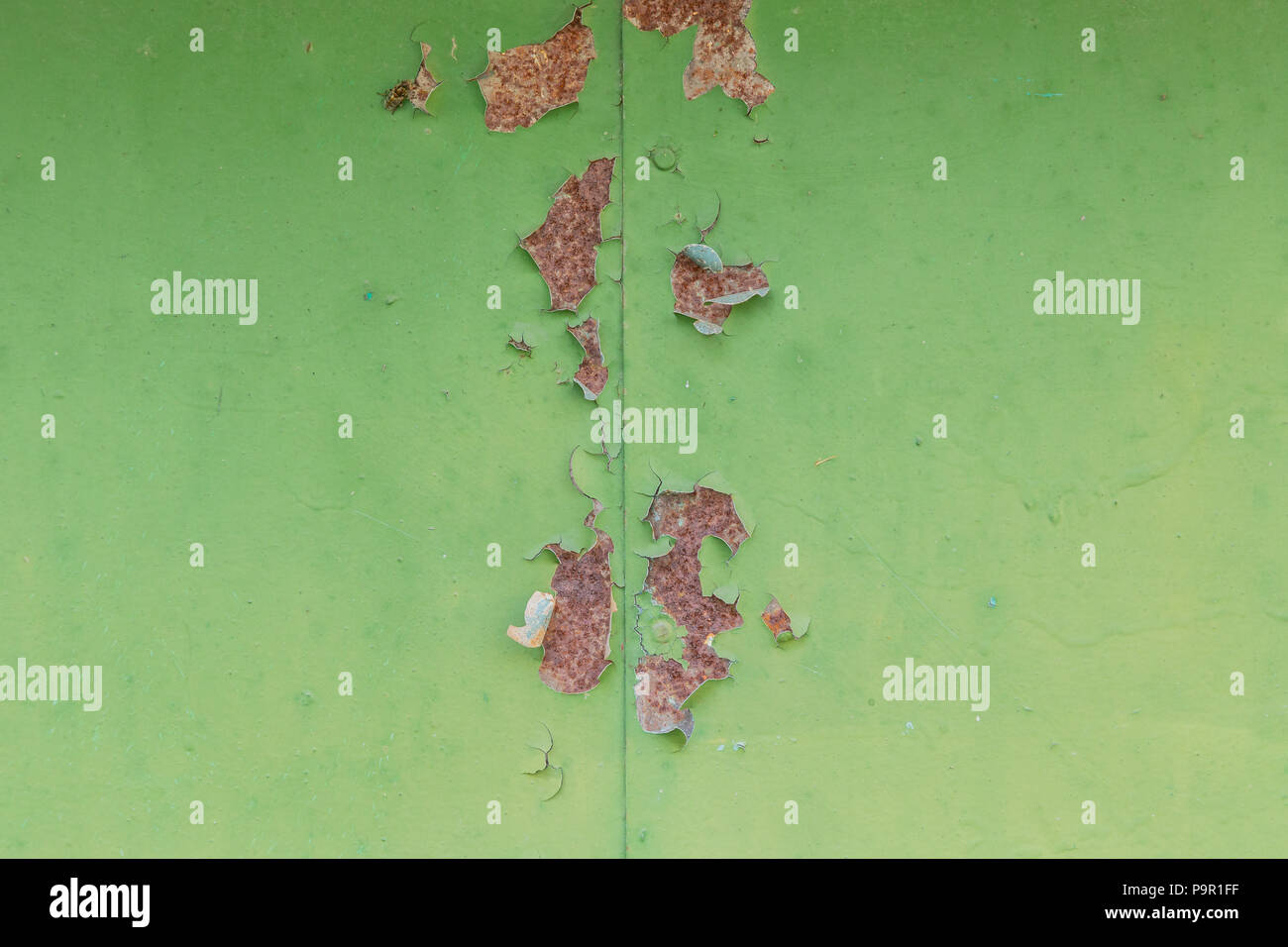 Metal rusty background, rust texture with paint Stock Photo - Alamy