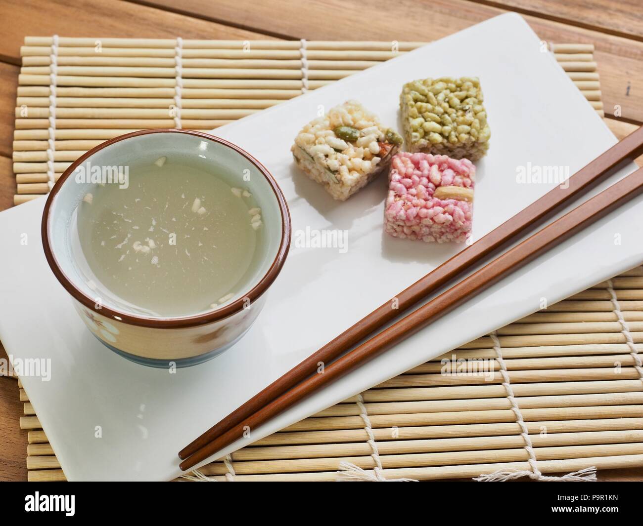 Korean traditional drink, sikhye, sweet rice drink Stock Photo - Alamy