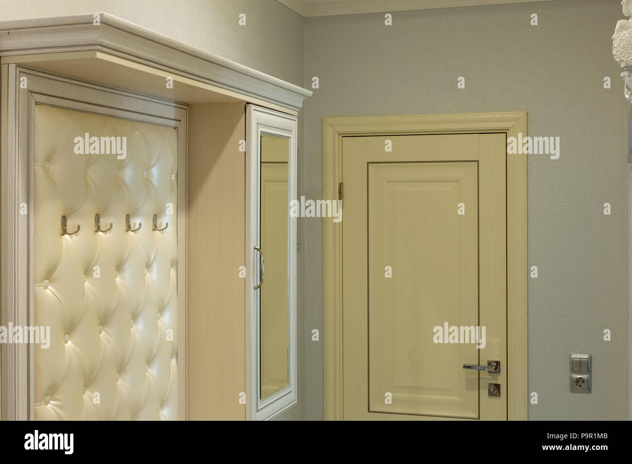 Very beautiful entrance hall with magnificent decor Stock Photo - Alamy