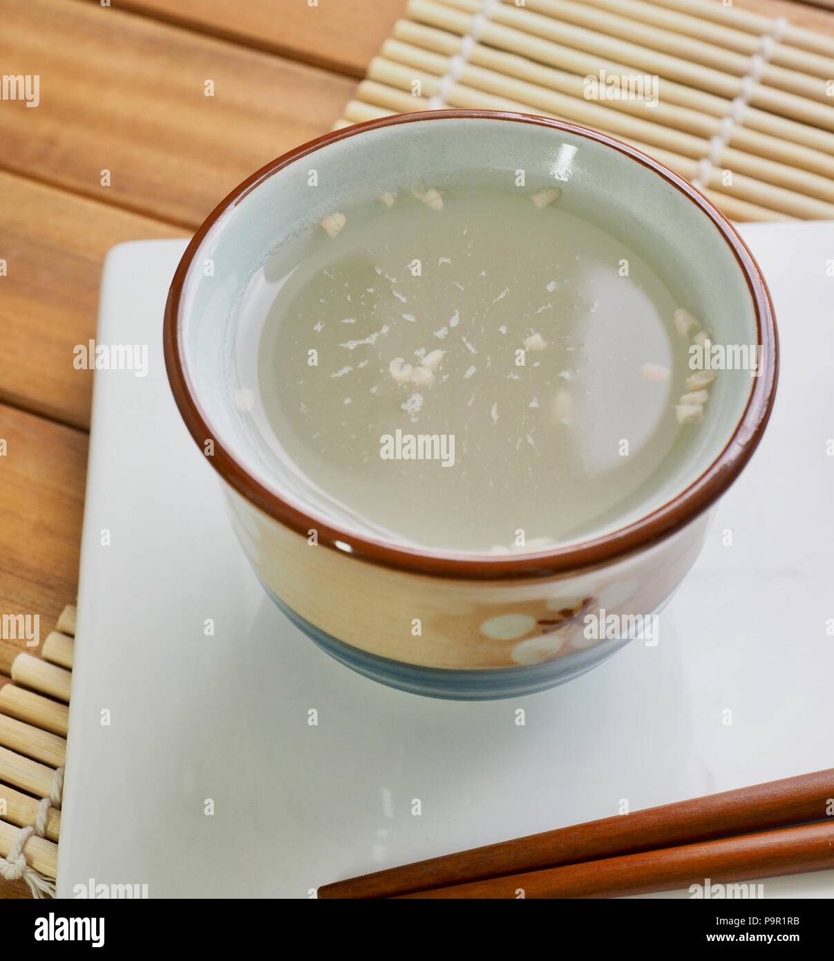 Korean traditional drink, sikhye, sweet rice drink Stock Photo - Alamy