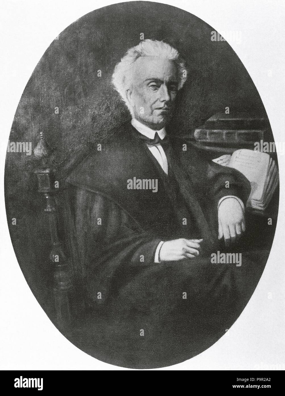 Manuel Gibert Sans (1795-1873). Catalan military and lawyer. Portrait ...