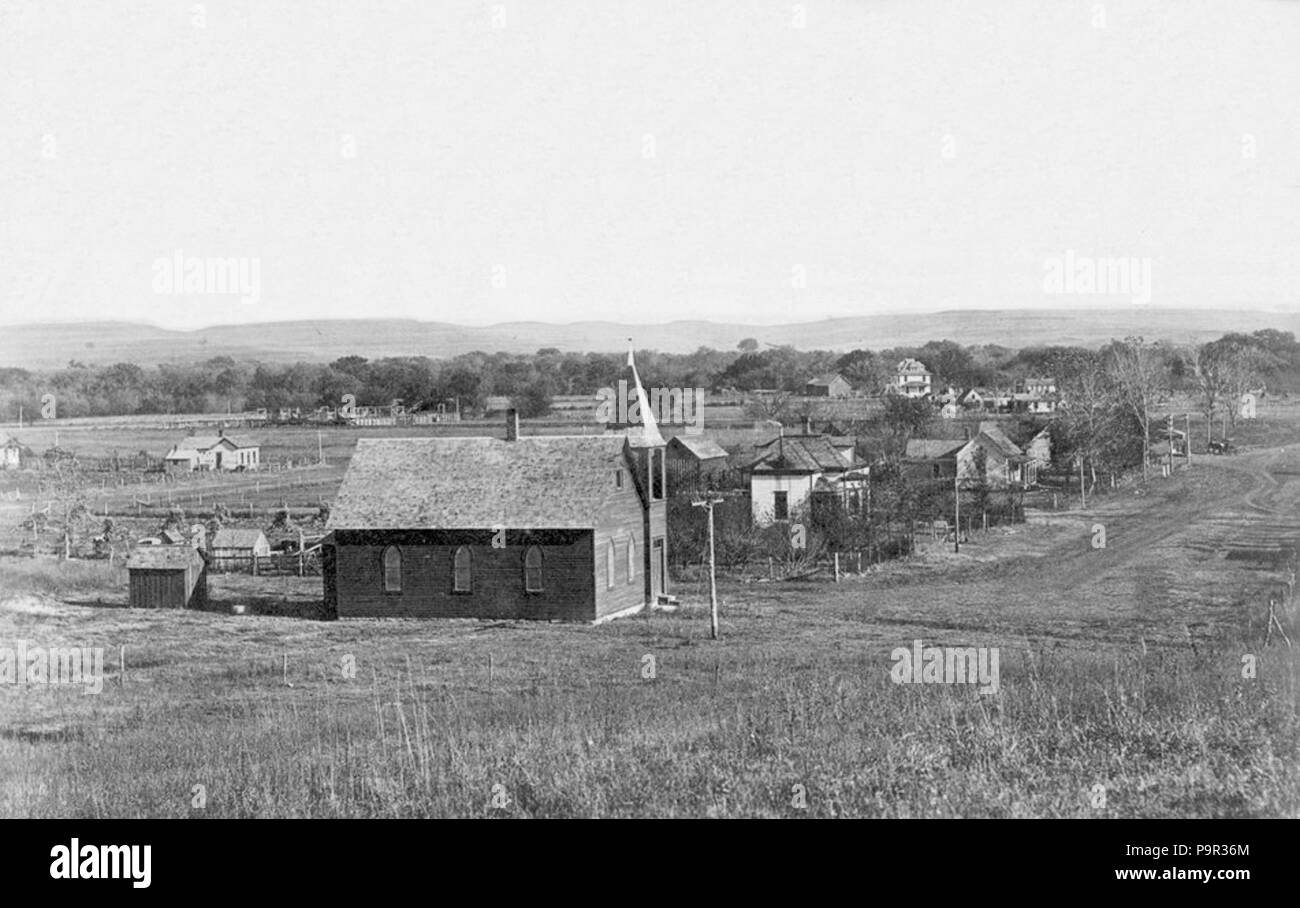 . English: Bazaar, Kansas. circa 1900-1909 189 Bazaar, Kansas (circa ...