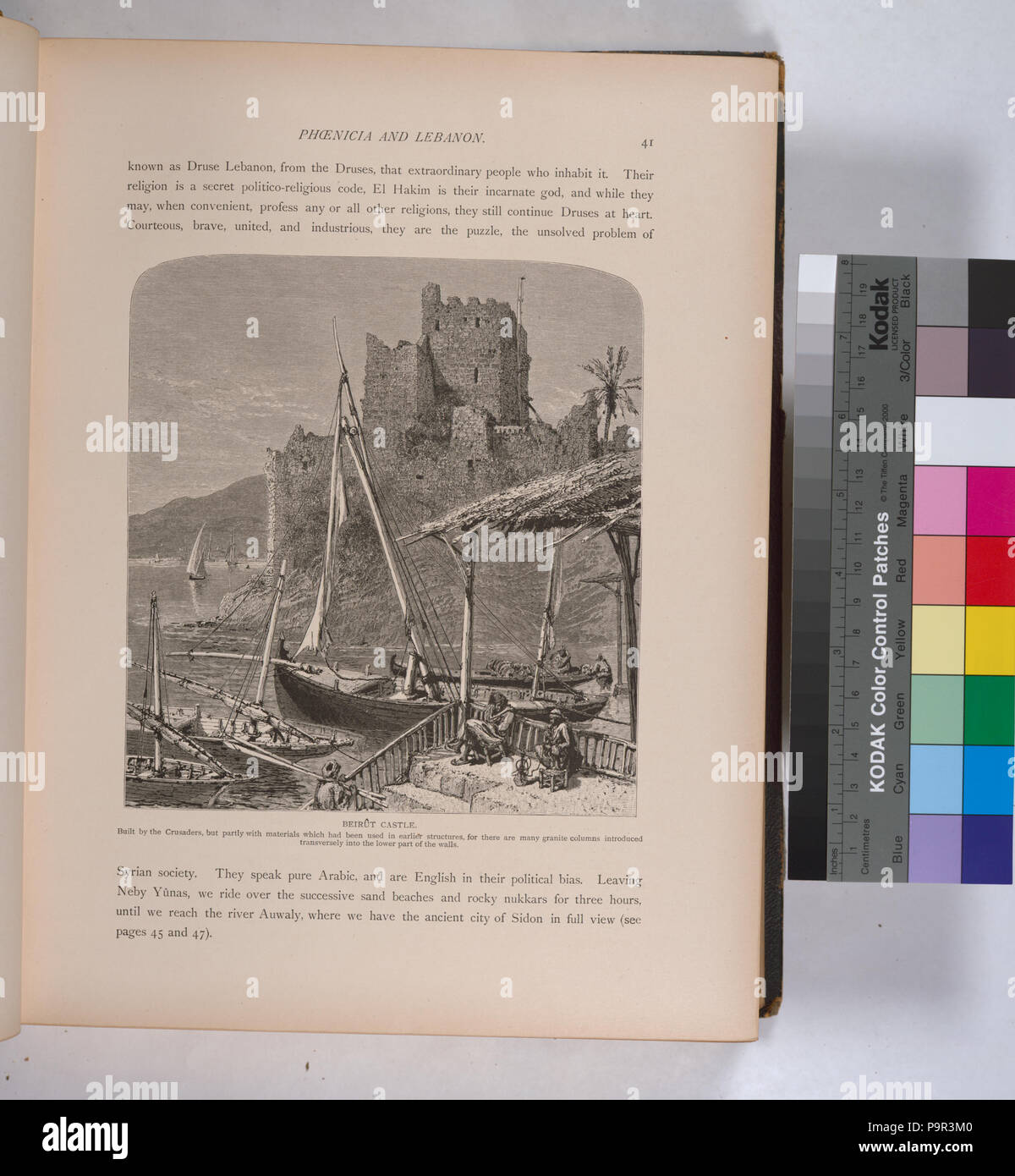 193 Beirût castle. Built by the Crusaders, but partly with materials ...