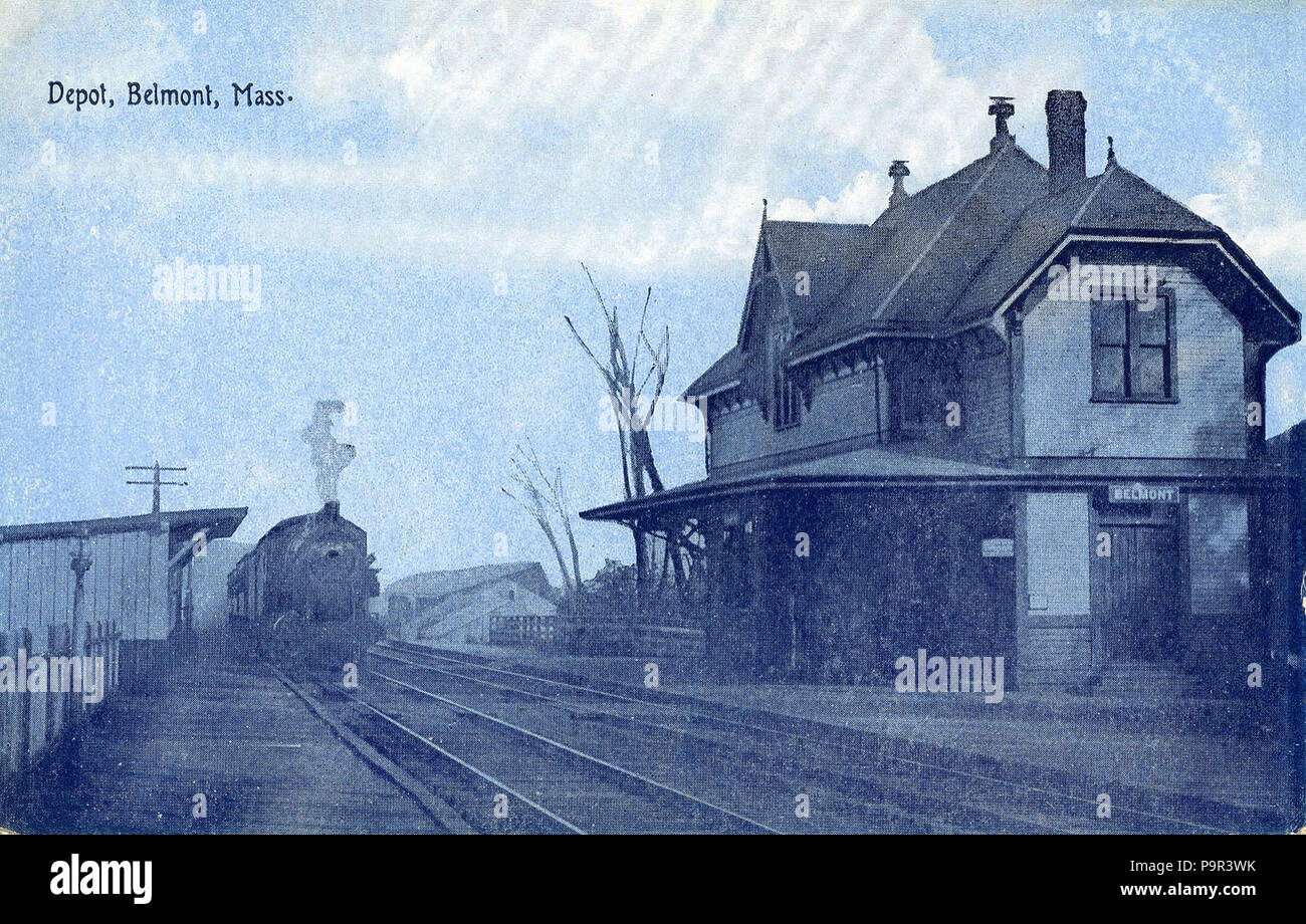 Belmont station hi-res stock photography and images - Alamy