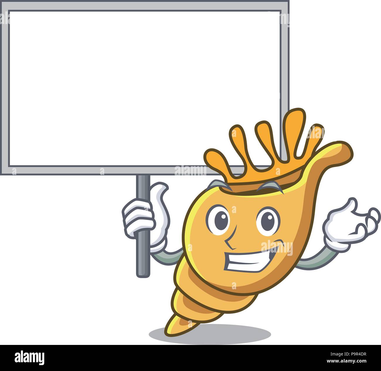 Bring board exotic shell character cartoon Stock Vector Image & Art - Alamy