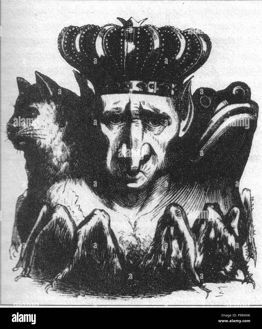 172 Baal (Demon Stock Photo - Alamy