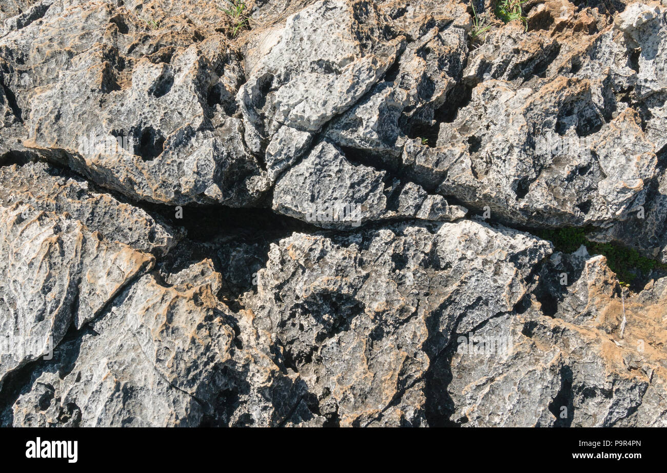 Rock or stone texture surface background with crack. Rock or stone ...