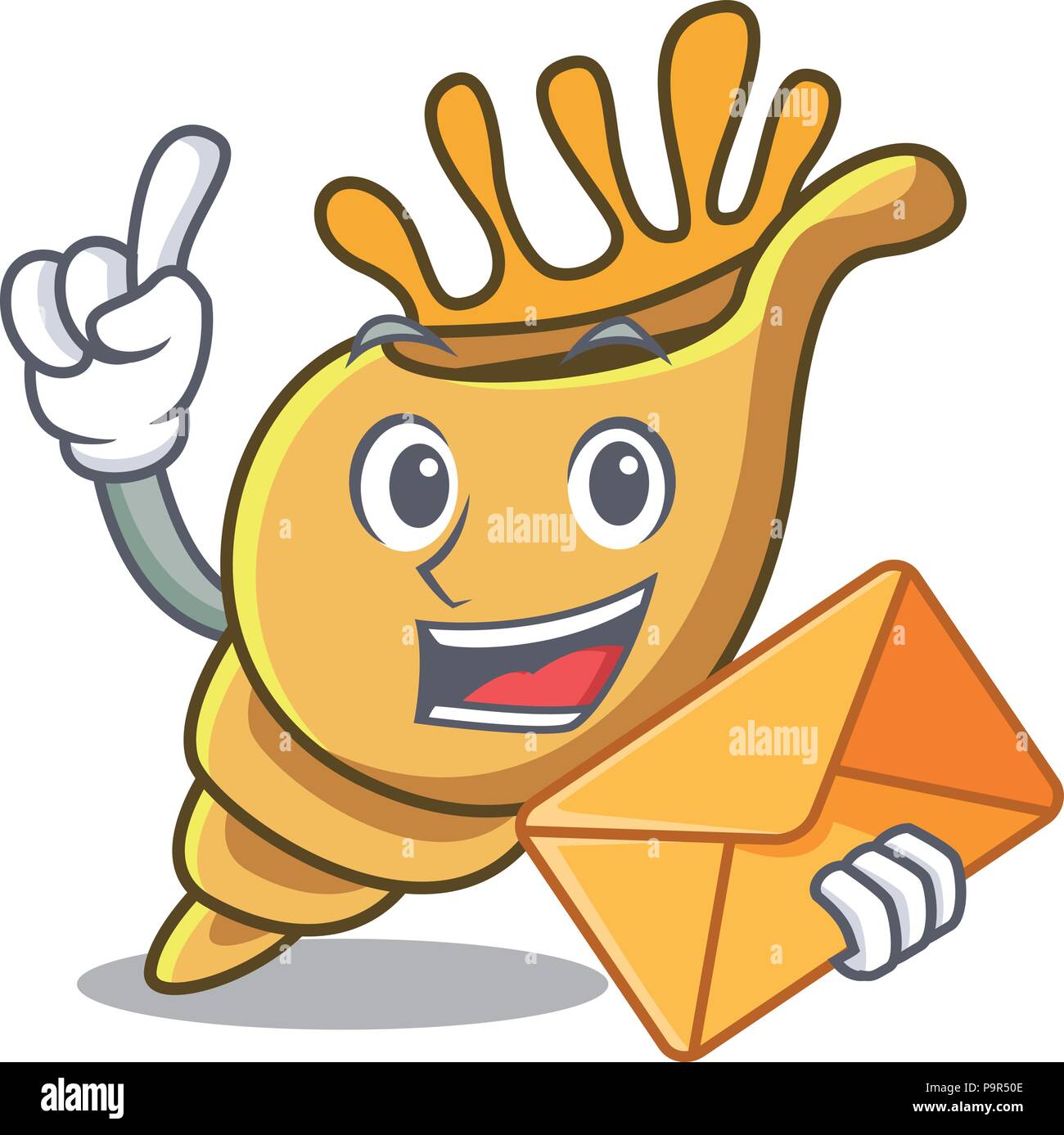 Snail mail cartoon hi-res stock photography and images - Alamy