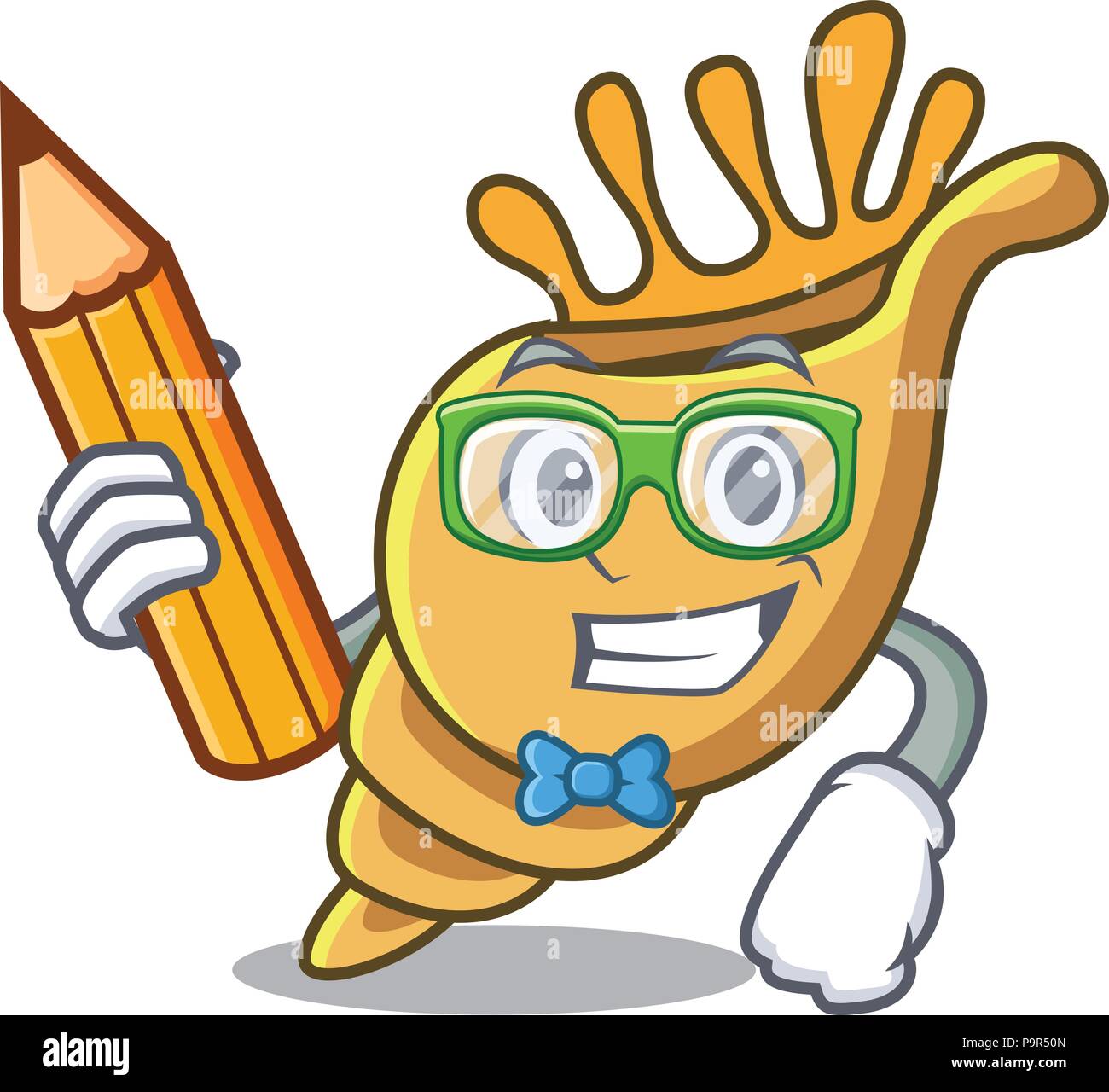 Student exotic shell character cartoon Stock Vector Image & Art - Alamy