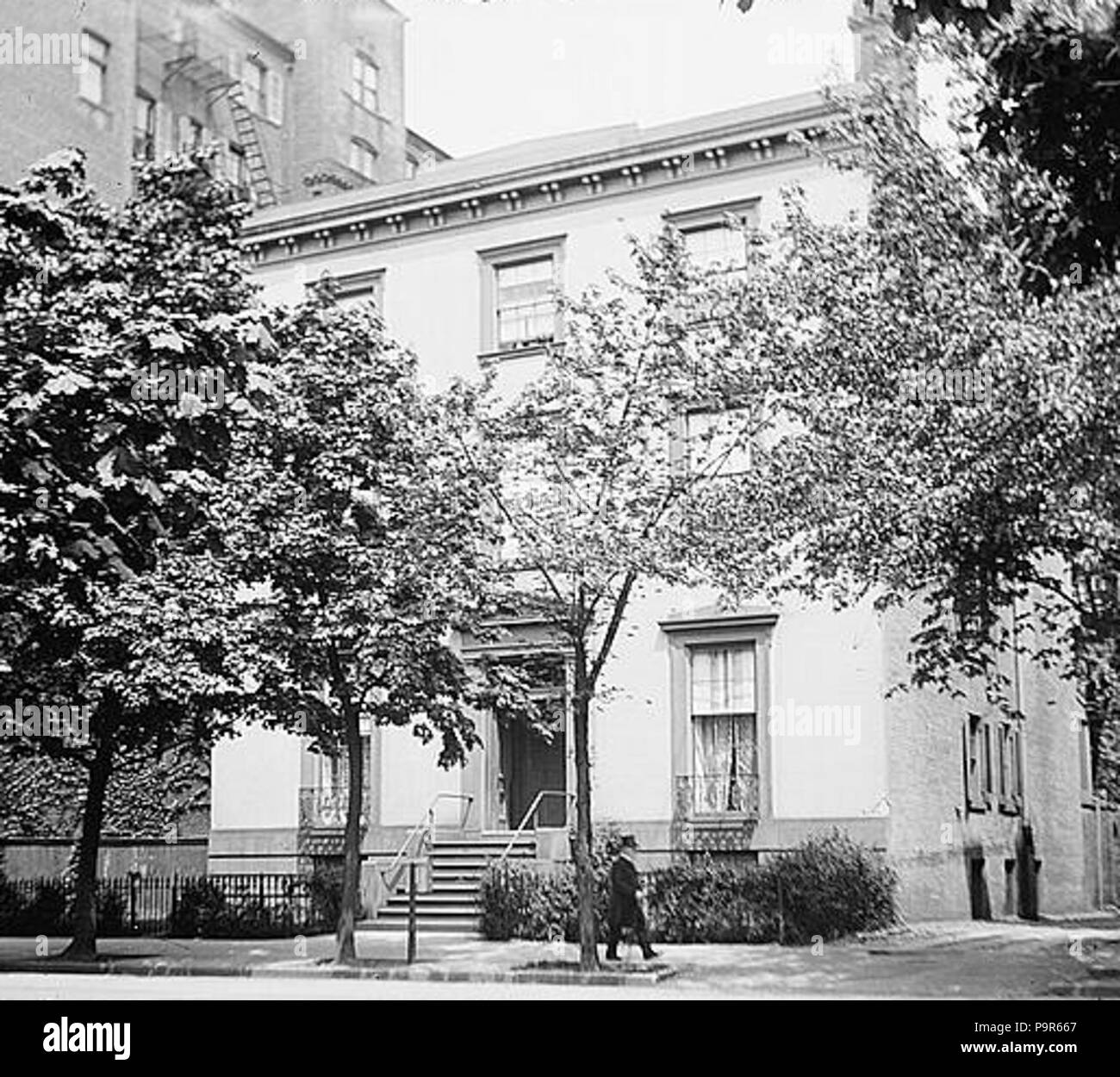Blair house washington Black and White Stock Photos & Images - Alamy