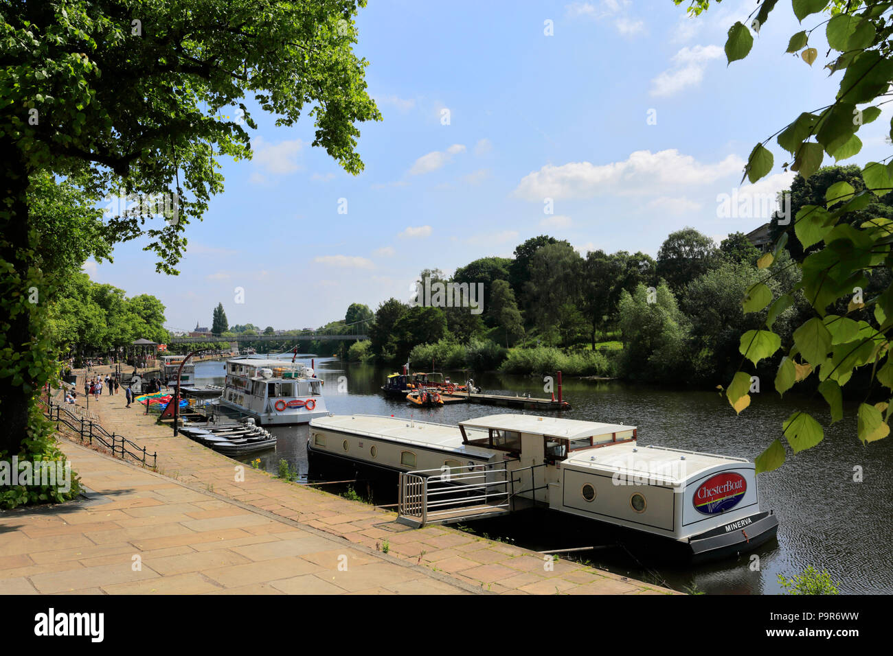 Old boats on river dee hi-res stock photography and images - Alamy