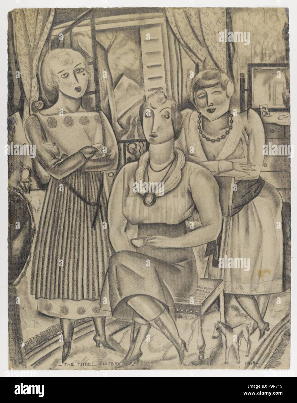 251 Brooklyn Museum - The Three Sisters - Louis Bouche (George Louis ...