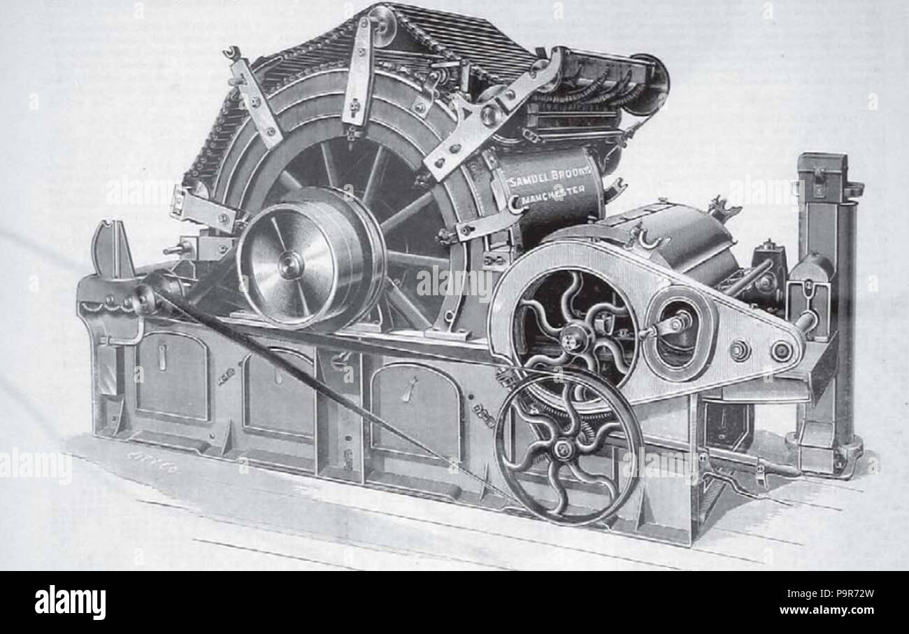 See carding engine hi-res stock photography and images - Alamy