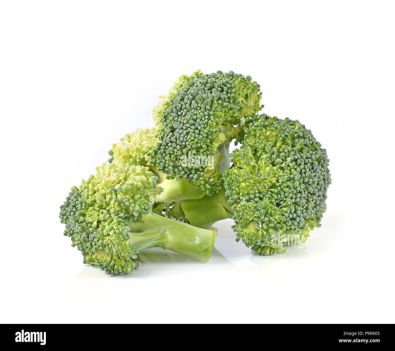 broccoli isolated on white background Stock Photo - Alamy