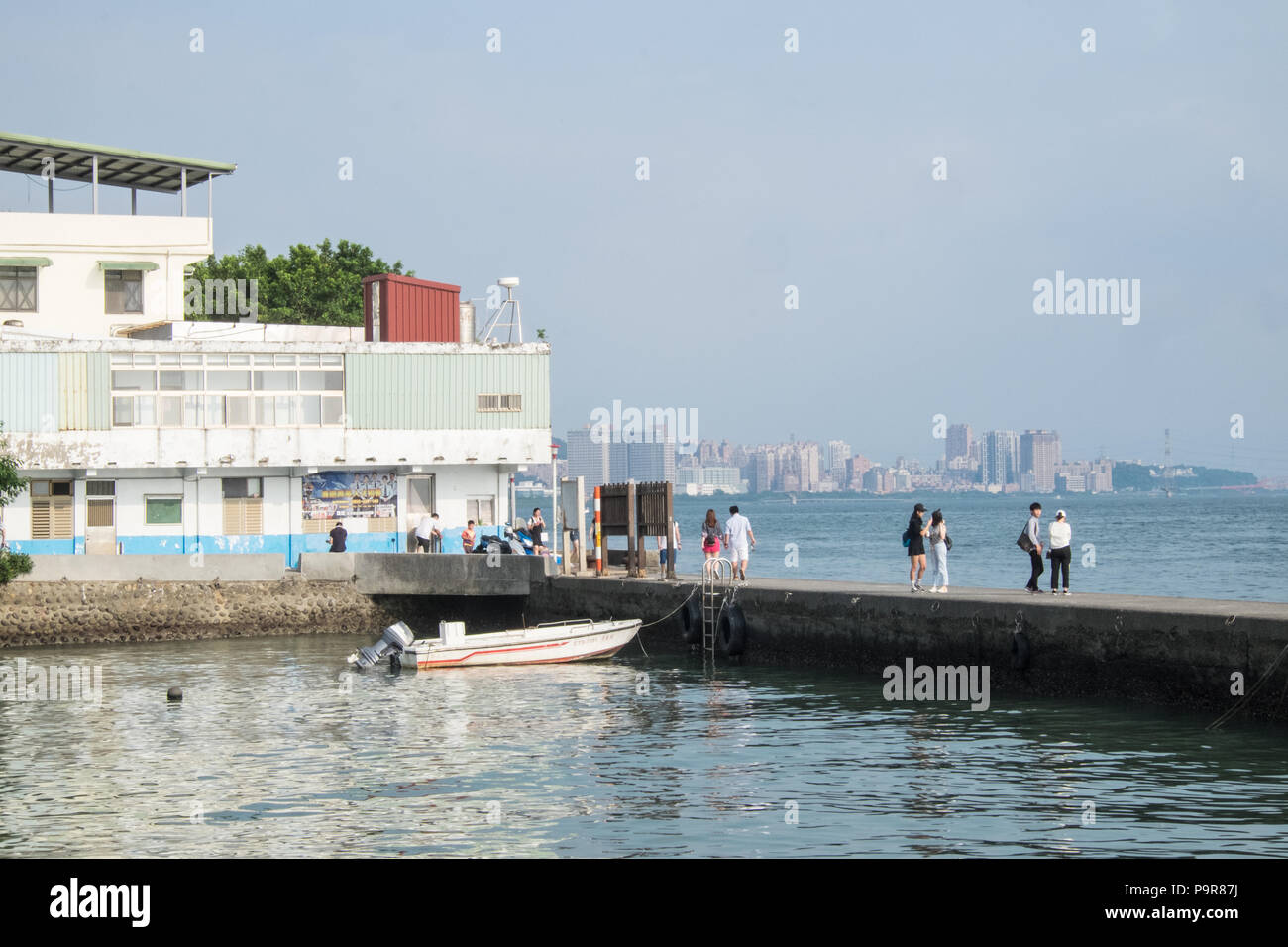 Tamsui,port,sea,river,coast,coastline,Taipei,Taiwan,China,Chinese ...