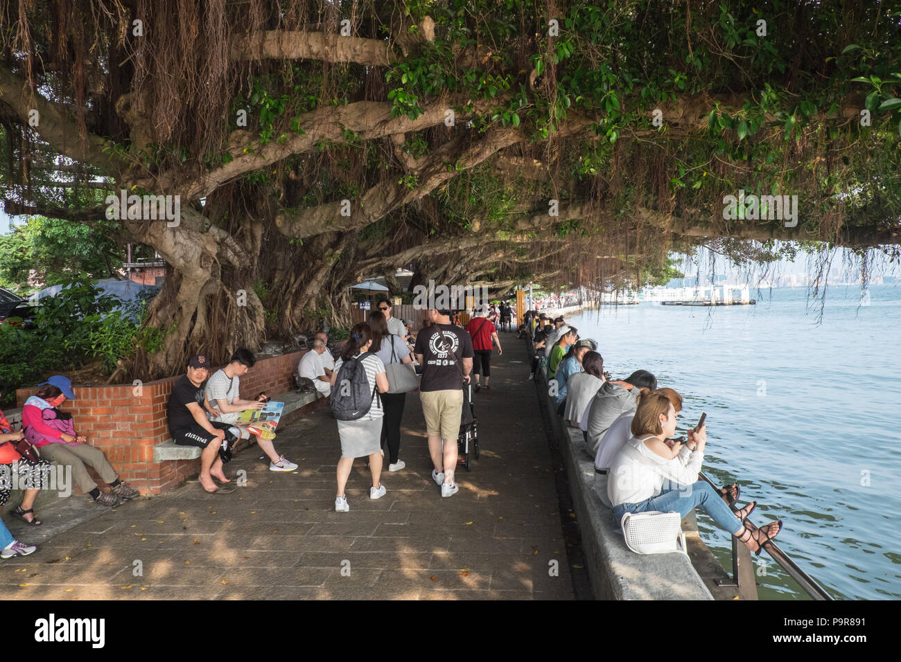 Tamsui,port,sea,river,coast,coastline,Taipei,Taiwan,China,Chinese ...